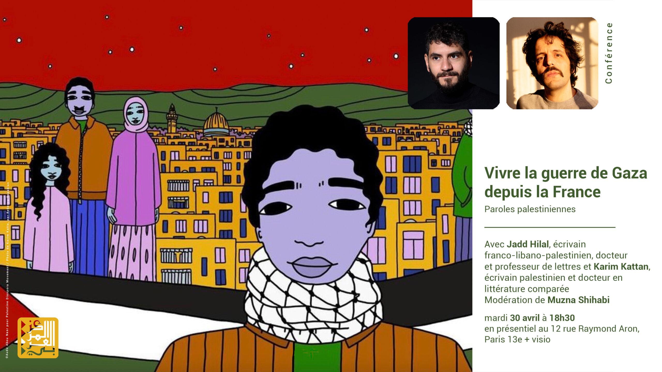 Vivre la guerre de Gaza depuis la France - CAREP Paris
